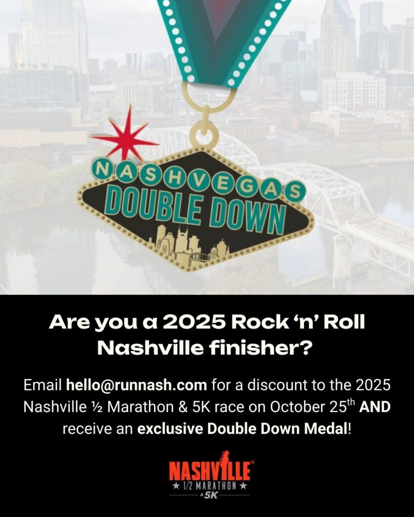 Run Nash Announces New "Nashvegas Double Down" Medal - Run Nash